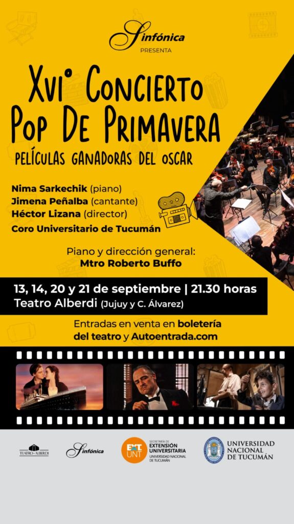 XVI Concierto Pop de Primavera – Extensión UNT